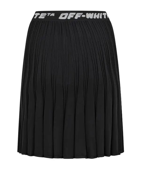 Off-White Simple Short Skirt