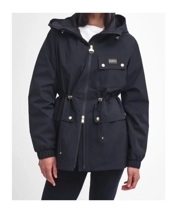 Barbour Alicia Waterproof Jacket With Drawstring Waist