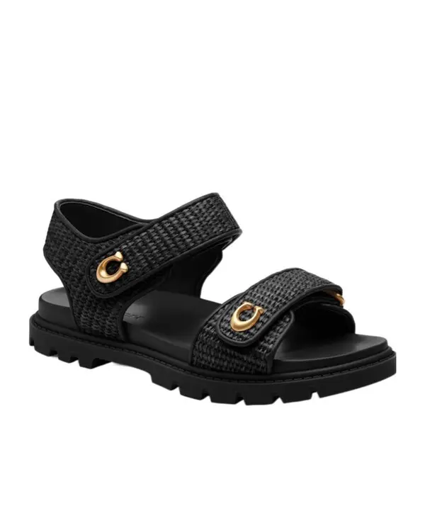 COACH Brynn Sandals - Black