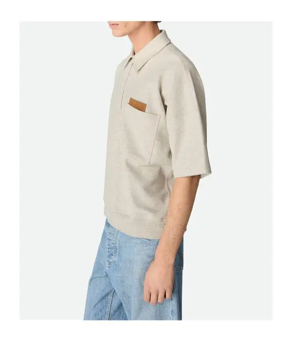 Bottega Veneta Button-up Short-sleeved Polo Shirt