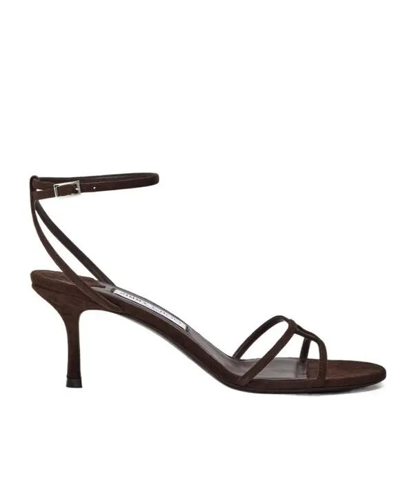 JIMMY CHOO Leo High-heeled Sandals - Black