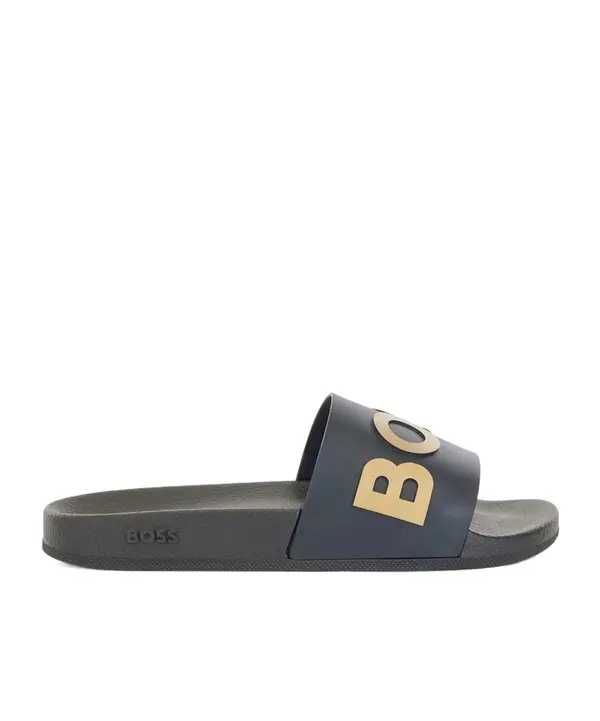 Hugo Boss Bay Logo Sliders