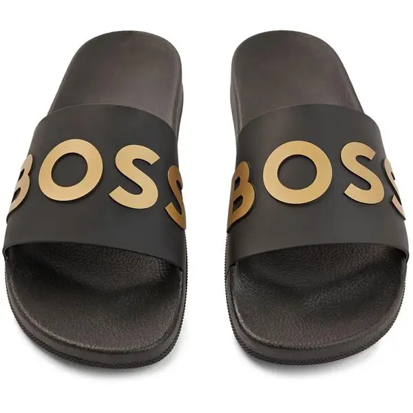 Hugo Boss Bay Logo Sliders