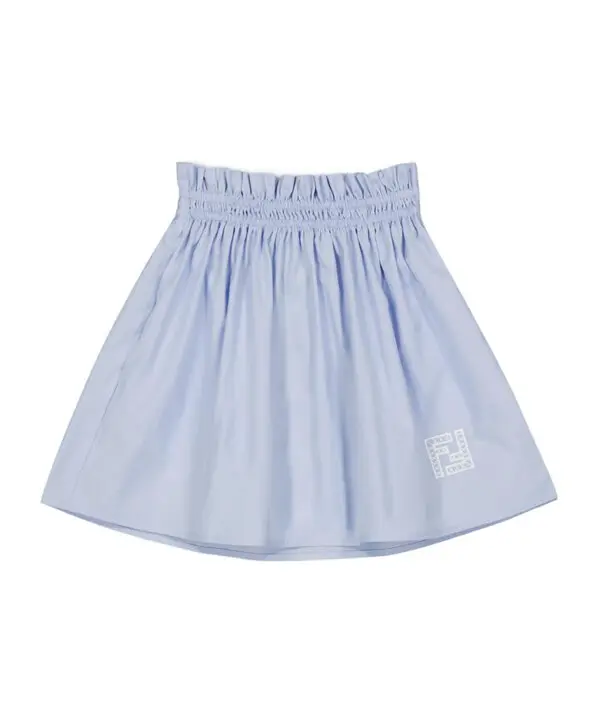Fendi Elastic Waist Midi Skirt