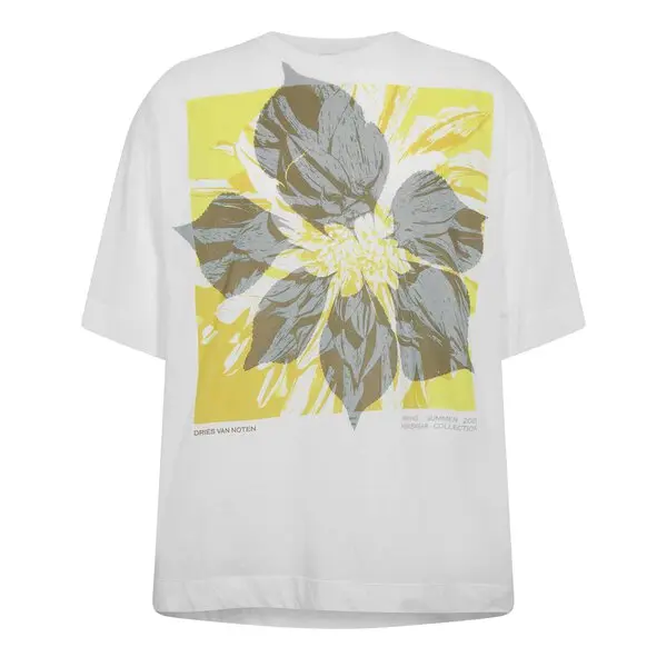 Dries Van Noten Graphic T-shirt - White