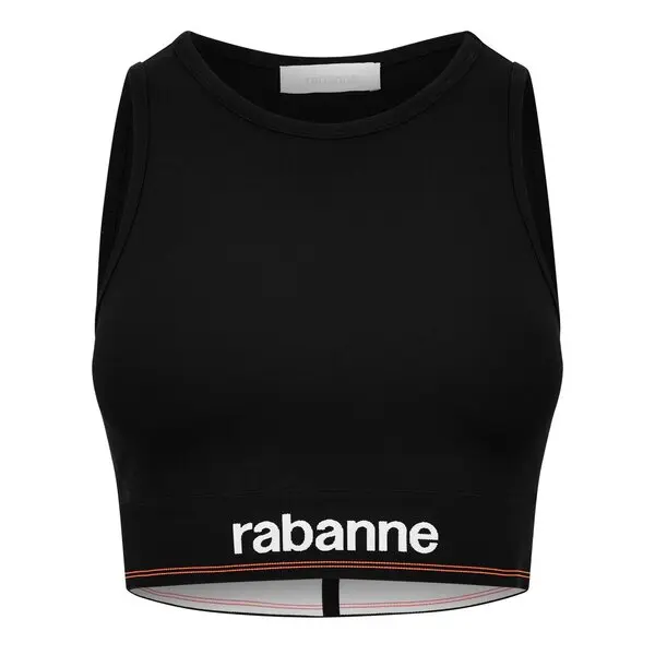 Rabanne Logo Crew Neck Vest