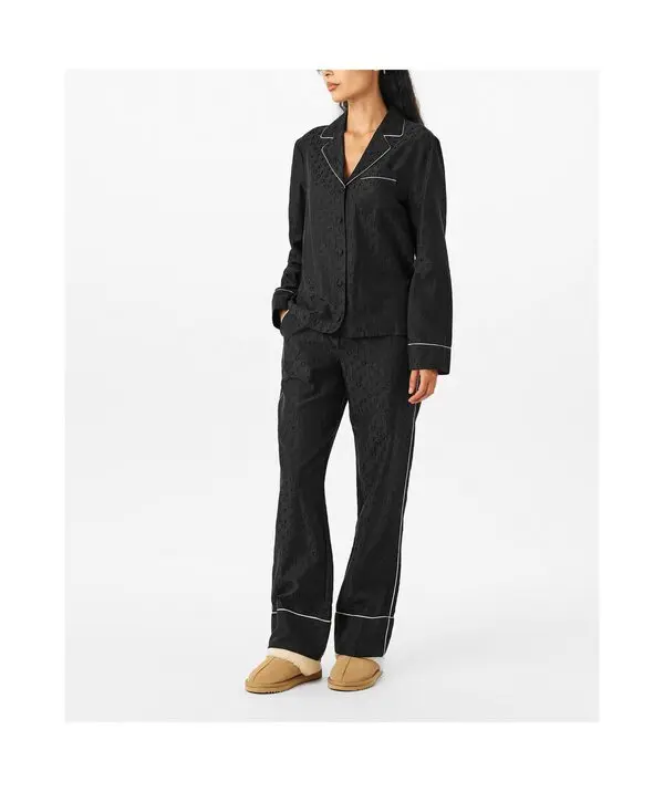 Off-White Classic Collar Pajama Shirt