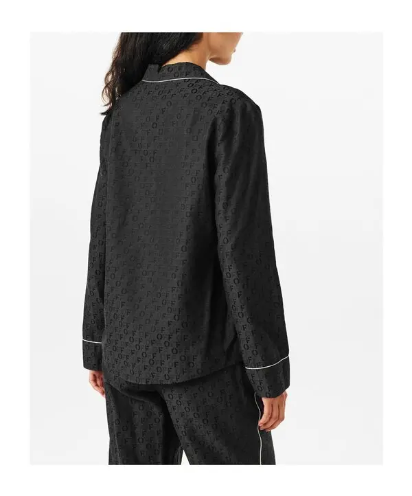 Off-White Classic Collar Pajama Shirt
