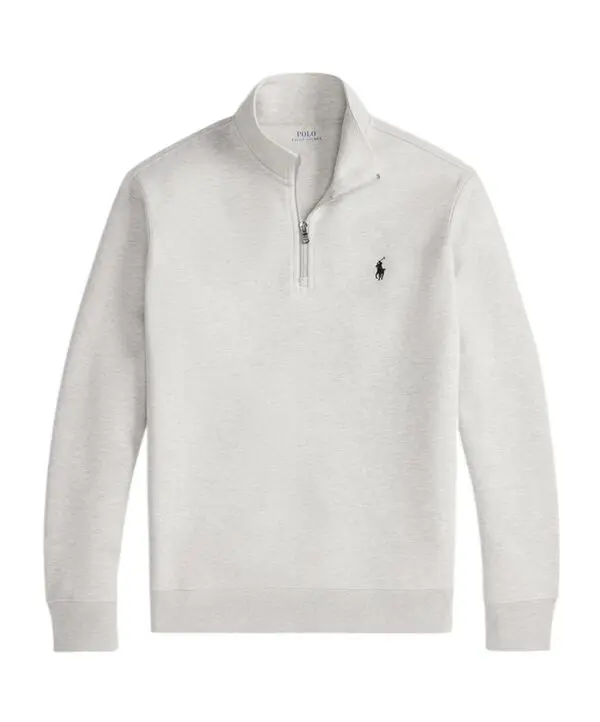 Polo Ralph Lauren Quarter Zip-up Hoodie - White