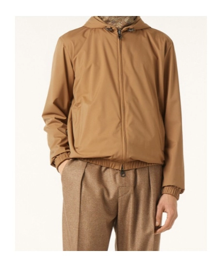 Loro Piana Reversible Hooded Bomber Jacket