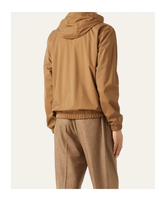 Loro Piana Reversible Hooded Bomber Jacket