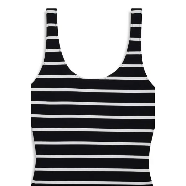 ANINE BING Sleeveless Striped Bodysuit