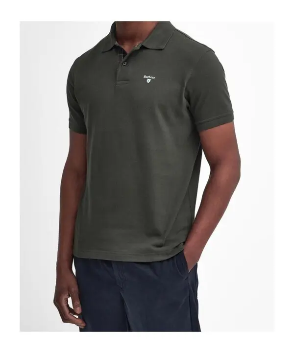 Barbour Tartan Pique Polo Shirt