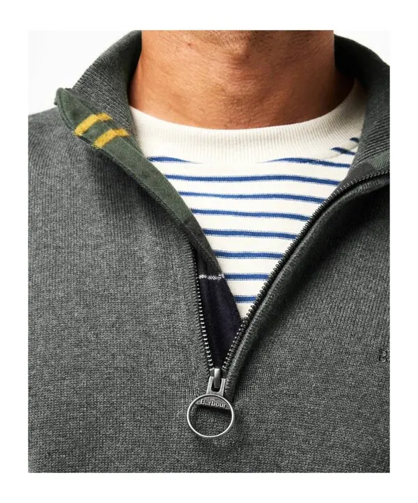 Barbour Half-zip Knitted Jumper