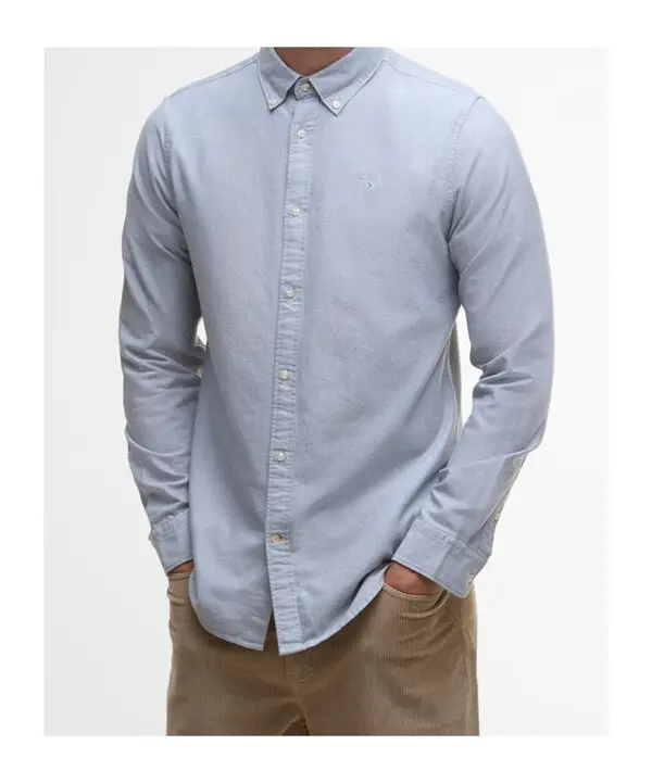 Barbour Oxford Button-down Plain Shirt