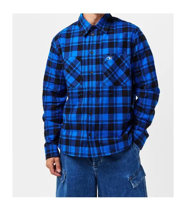 Off-White Arrows Plaid Shirt