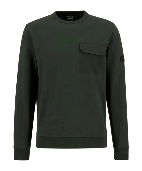 Barbour International Ilford Crew Sweater - Sage