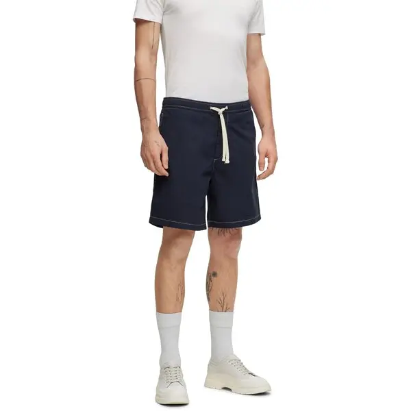 Hugo Boss Classic Versatile Solid Color Casual Shorts