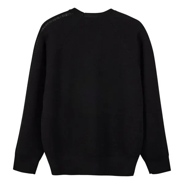 Y3 Logo Knit Crewneck Sweatshirt