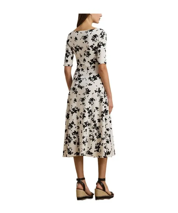 Ralph Lauren Floral Print Midi Dress