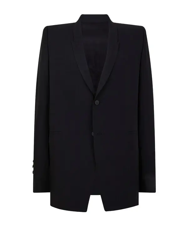 Rick Owens Hollywood Dirt Tailored Blazer