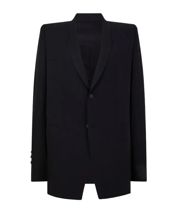 Rick Owens Hollywood Dirt Tailored Blazer - No