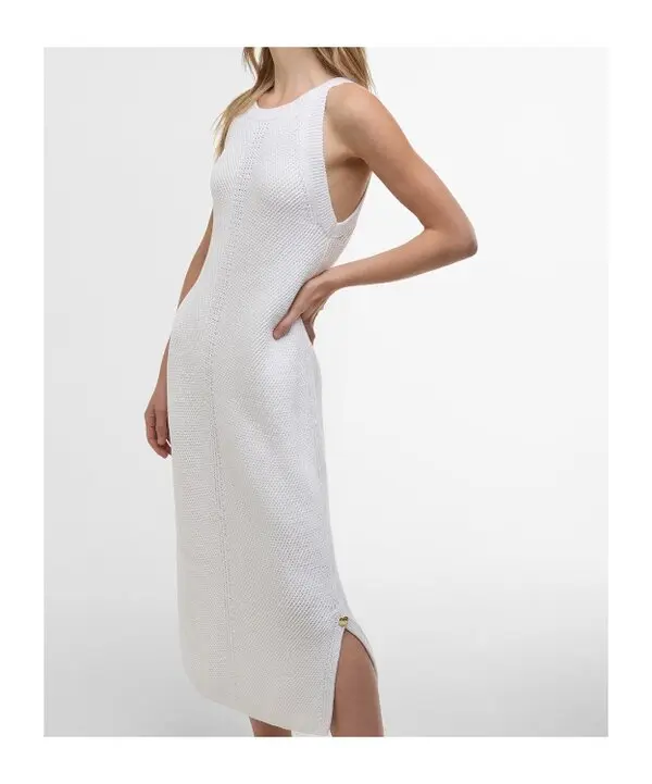 Barbour Dakota Knitted Midi Dress