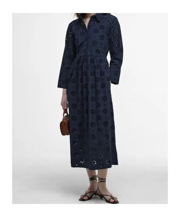 Barbour Melissa Broderie Anglaise Midi Dress