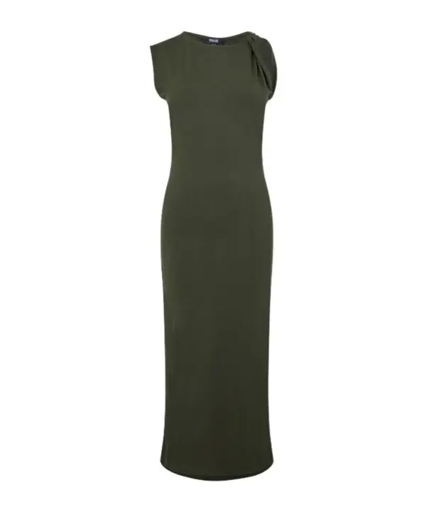 Barbour Sleeveless Maxi Dress With Round Neck - Envy