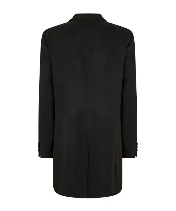 Hugo Boss Wool And Cashmere Coat