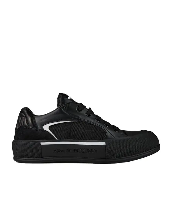 Alexander McQueen Platform Casual Shoes - Black