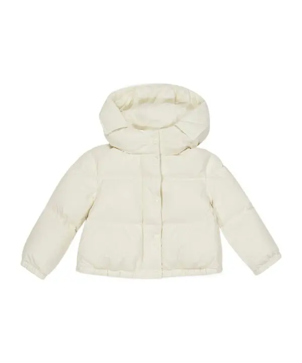 Moncler Quilted Down Jacket With Hood