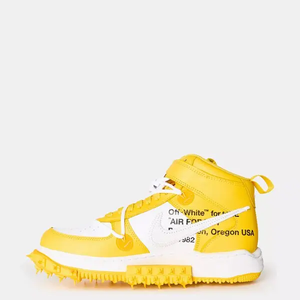 Off-White X Nike Air Force 1 Mid Sneakers