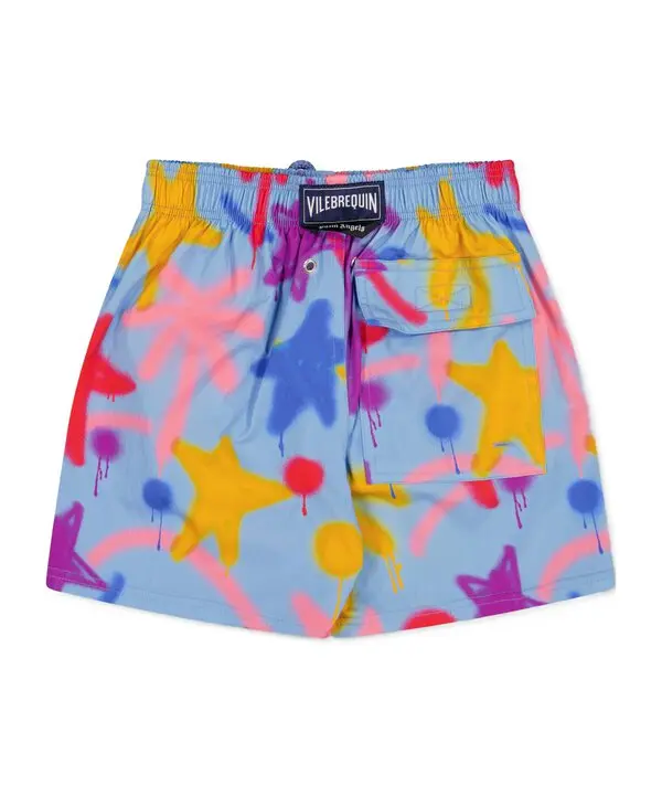 Palm Angels Drawstring Swim Shorts