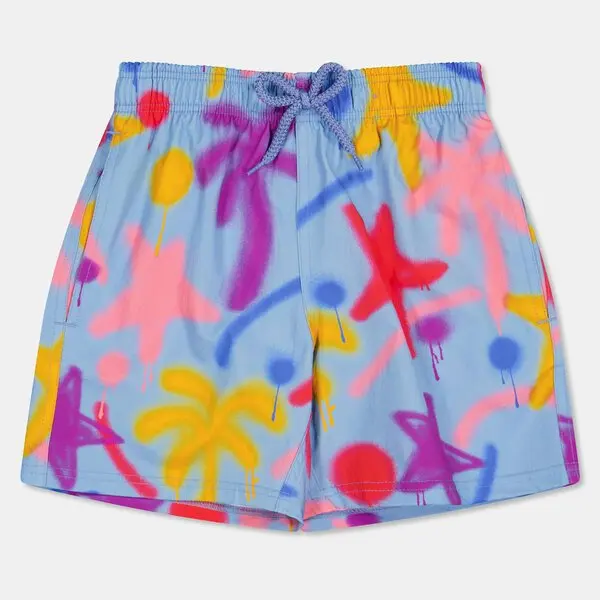 Palm Angels Drawstring Swim Shorts