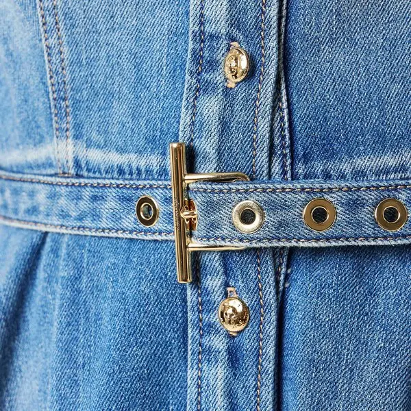 Alexander McQueen Denim Shirt Dress
