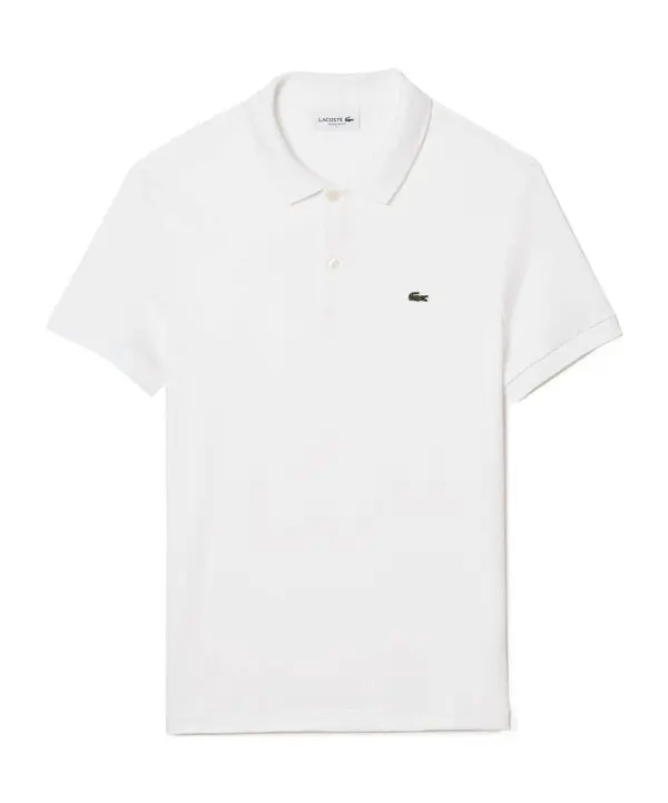 Lacoste Pima Polo Shirt - White