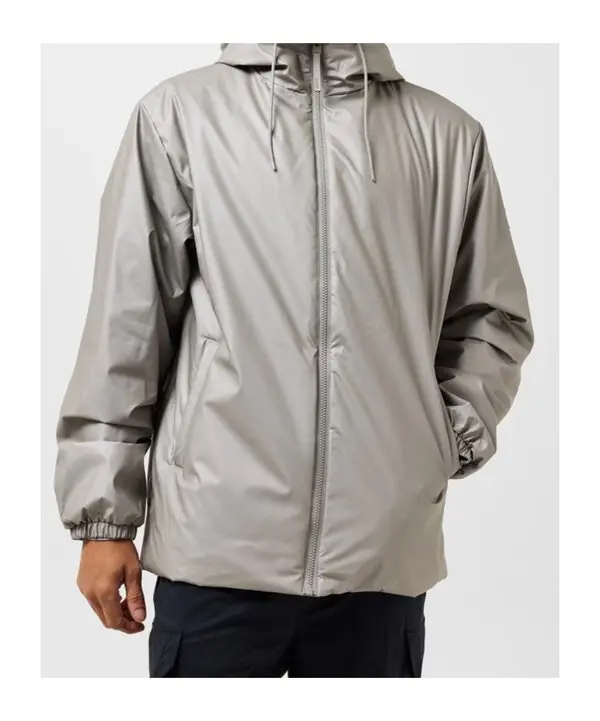 Rains Lohja Zipper Long Sleeve Puffer Jacket
