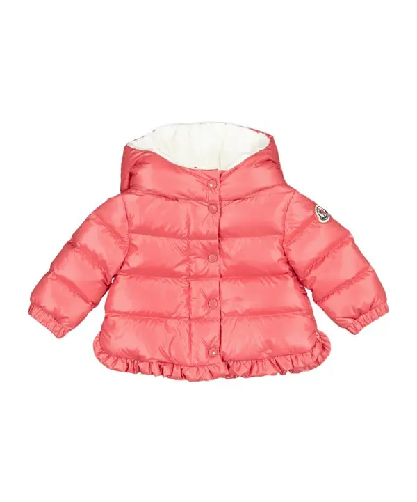 Moncler Logo Patch Down Jacket