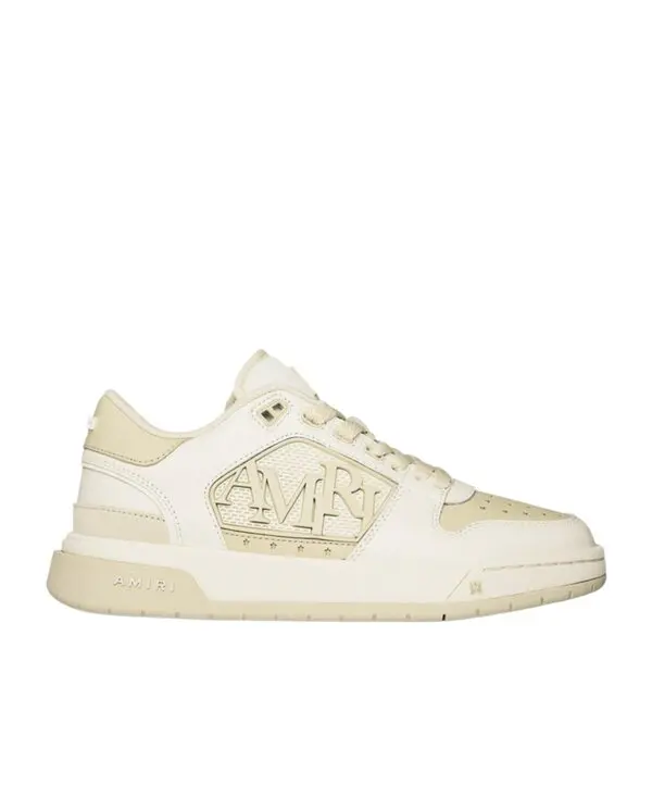 Amiri Two-tone Leather Low-top Sneakers
