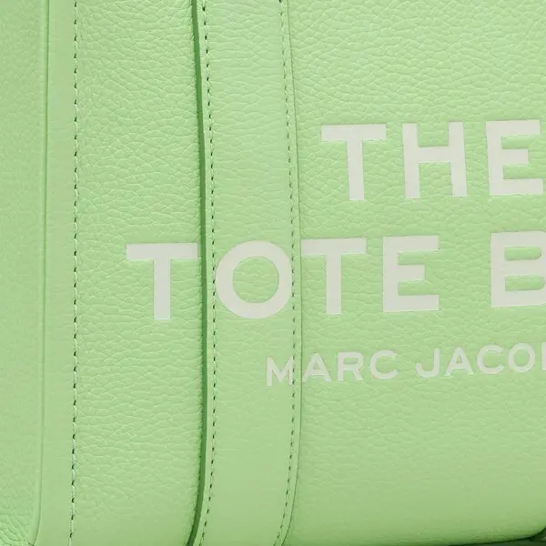 Marc Jacobs Small Leather Tote Bag - Green