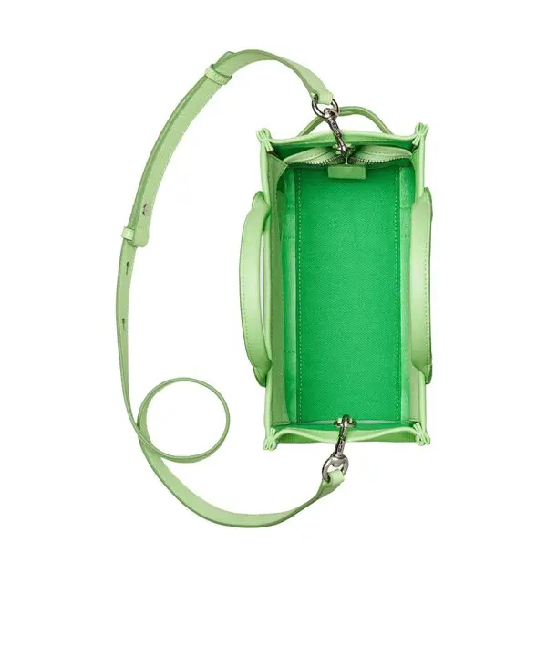 Marc Jacobs Small Leather Tote Bag - Green