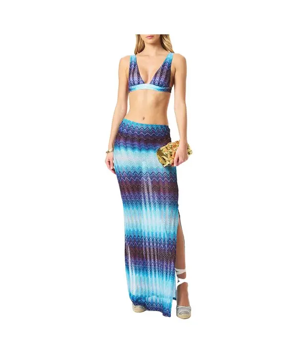 Missoni Zigzag Print Full Length Skirt