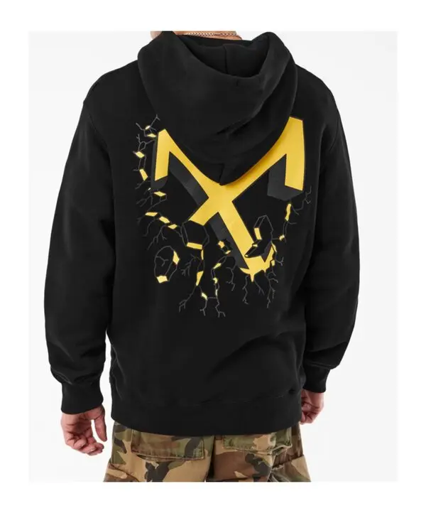 Off-White Arrow Long-sleeve Hooded Sweatshirt