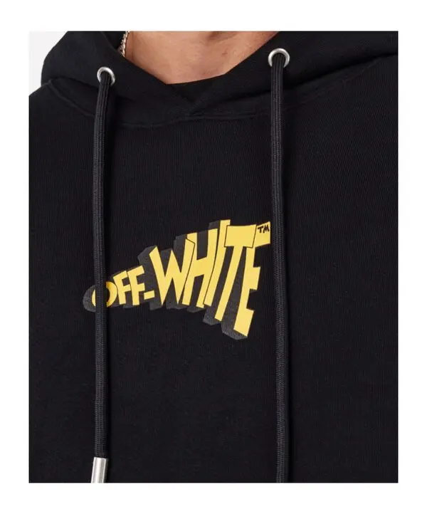 Off-White Arrow Long-sleeve Hooded Sweatshirt