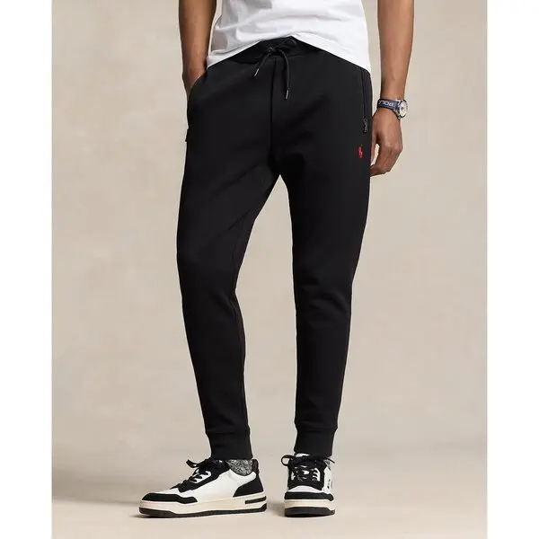 Polo Ralph Lauren Fashion Solid Color Minimalist Casual Pants - Black