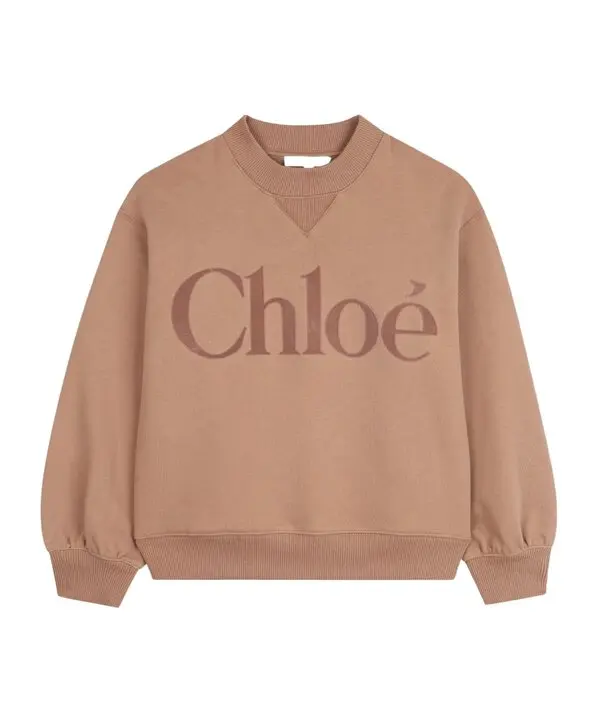 Chloé Knitted Sweatshirt With Logo