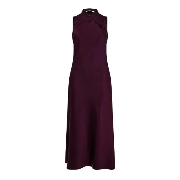 Off-White Sleeveless Maxi Dress