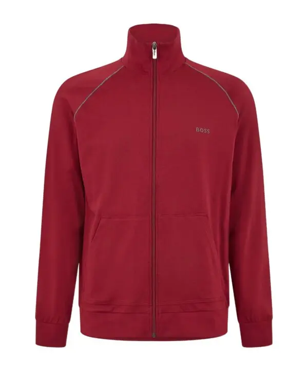 Hugo Boss Mix Match Full-zip Fleece Top