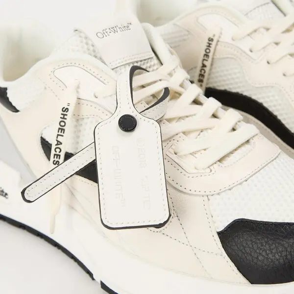 Off-White Color-blocked Athletic Sneakers